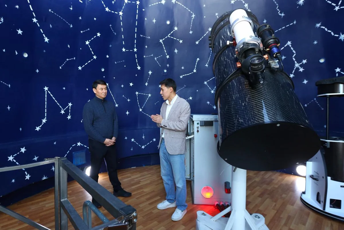 Аким Алматы Дархан Сатыбалды ознакомился с деятельностью Дворца школьников и Музея Алматы